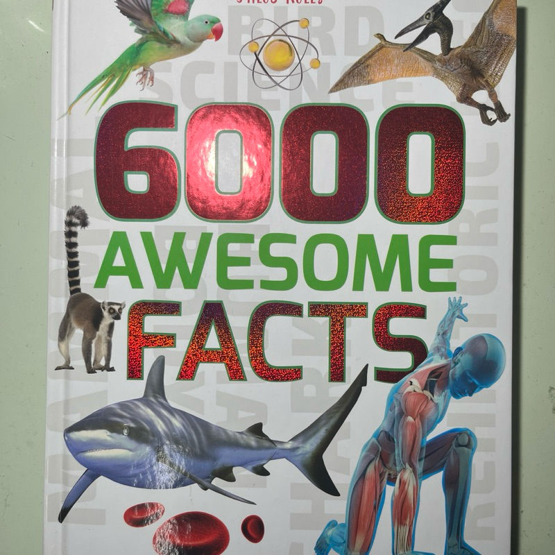 NEW 全新 6000 Awesome Facts by Miles Kelly 百科全書 | 蝦皮購物