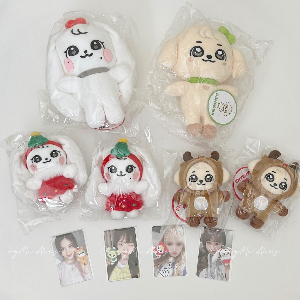 【在台現貨】IVE官方 Minive 娃娃 聖誕限定吊飾 員瑛娃娃 俞真娃娃 玩偶 周邊 | 蝦皮購物