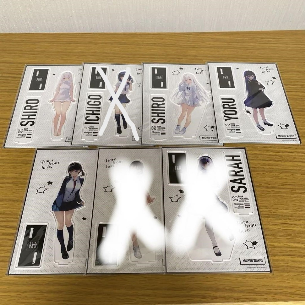 繪師 mignon works mignon 壓克力 壓克力立牌 | 蝦皮購物
