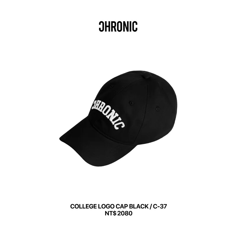 【FF SELECT】CHRONIC C-37 M號 / COLLEGE LOGO CAP BLACK | 蝦皮購物