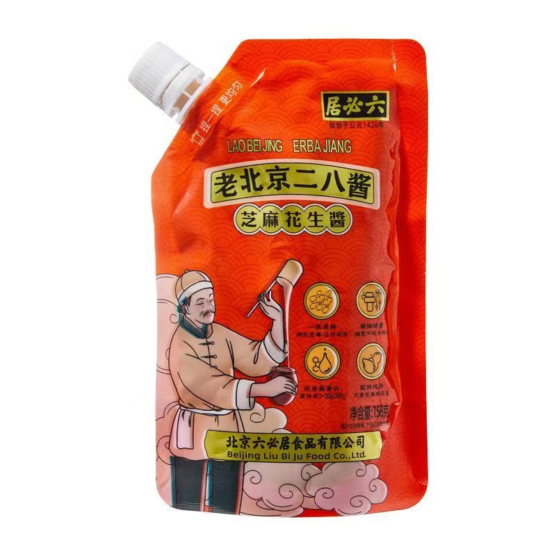 六必居 二八醬 芝麻 花生醬 158g 居家 調味 | 蝦皮購物