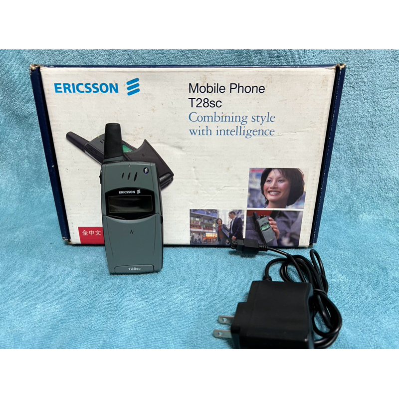 (prada_pipi預定)早期 Ericsson T28sc 藍綠色 可開機操作螢幕老化 當零件機出售避免爭 | 蝦皮購物
