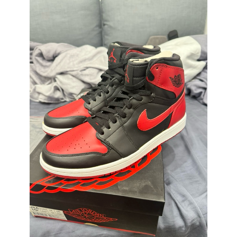 AJ 1 retro DMP US10.5 經典黑紅配色 多年收藏 | 蝦皮購物