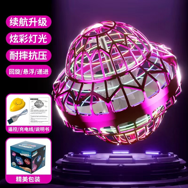 Flying Ball Spinner With LED Lights Hover Ball Gift child | 蝦皮購物