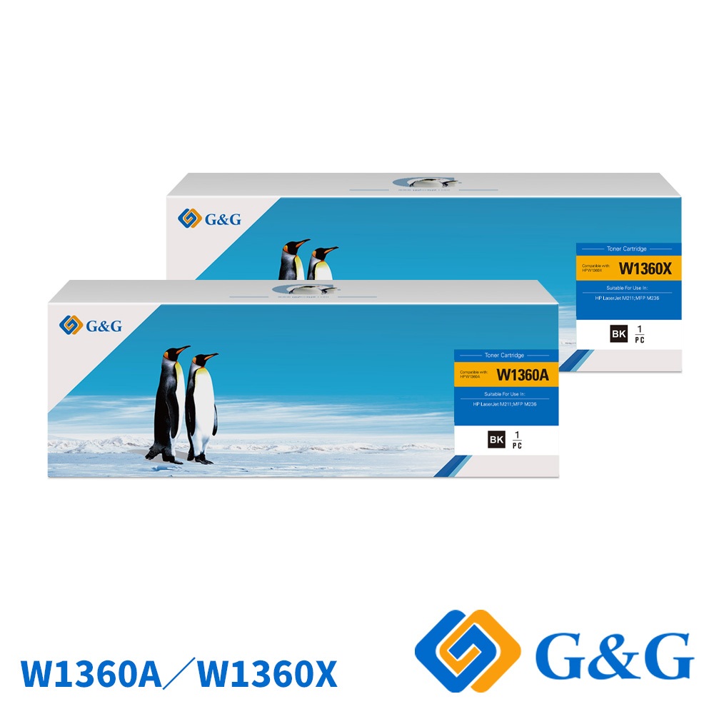 【G&G】for HP W1360A W1360X 136A 136X 相容碳粉 碳粉 碳粉匣 M211 M236sdw | 蝦皮購物