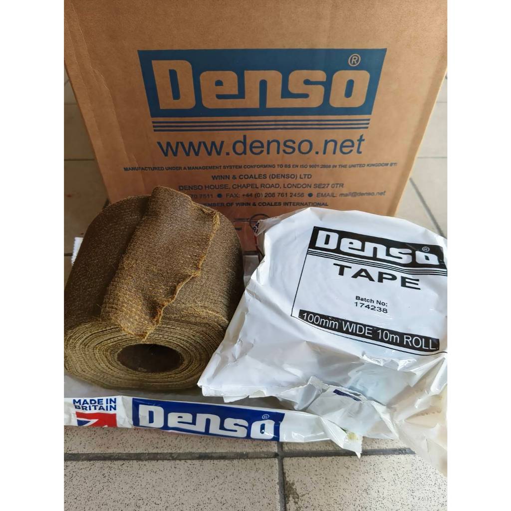 【打狗五金舖】IMPA 812472 英國DENSO TAPE 防蝕膠帶100mm×10M~牛油布.船舶油布.船舶防蝕帶 | 蝦皮購物