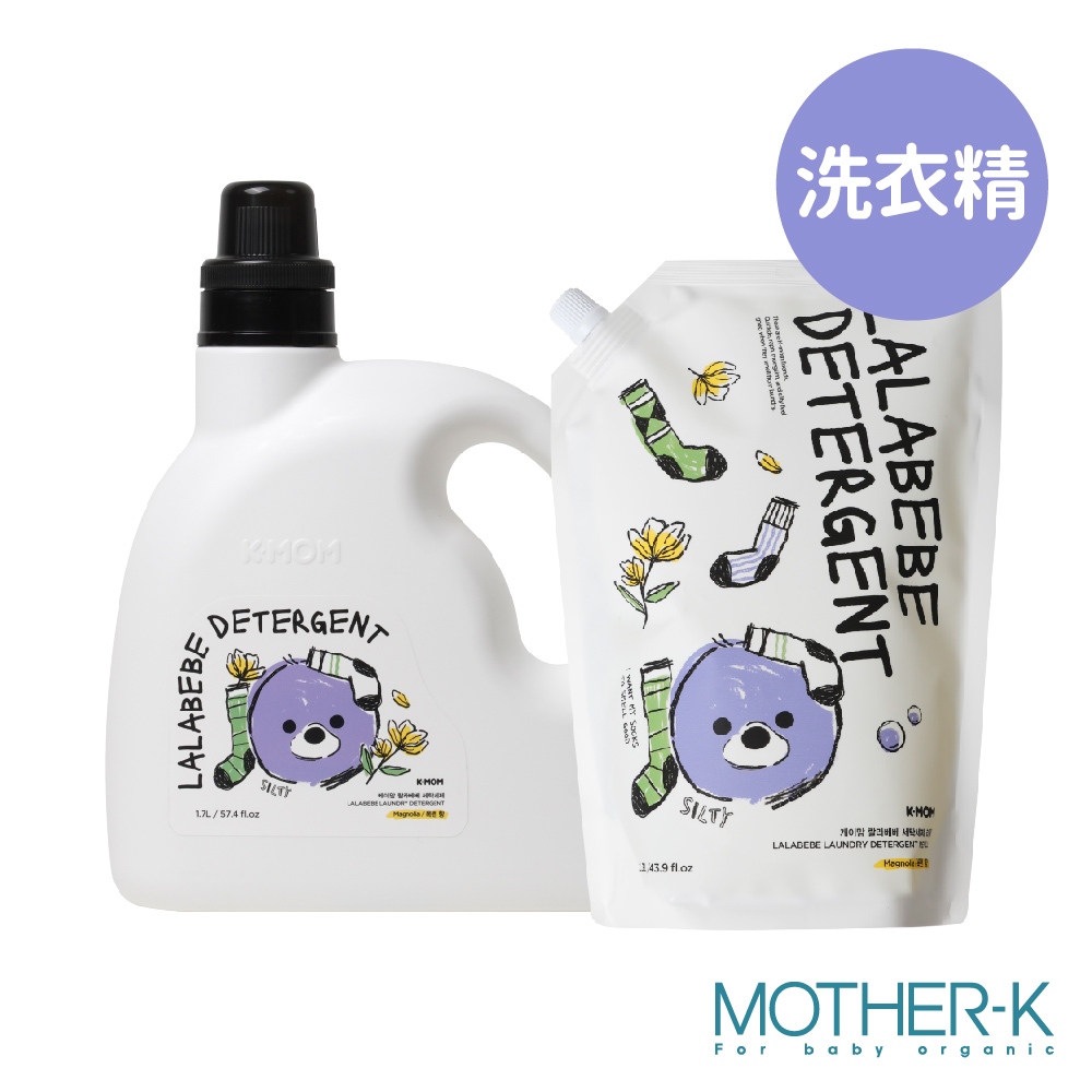 韓國MOTHER-K LALABEBE 草本抗敏極淨洗衣精1700ml/1300ml | 蝦皮購物