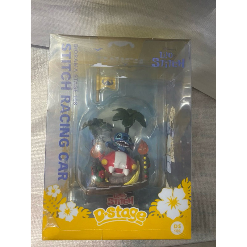 野獸國 D-Stage DS-108 史迪奇賽車款 公仔 | 蝦皮購物