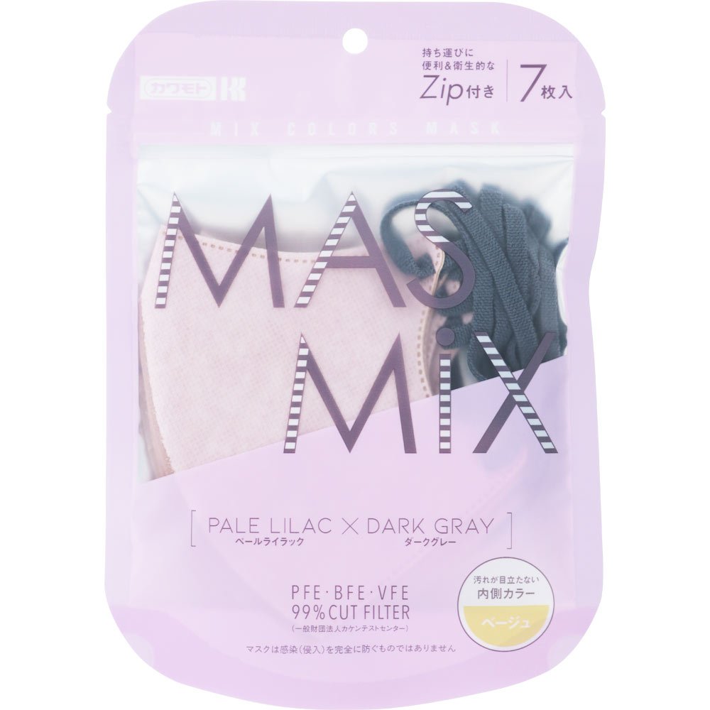 MASMIX 日本品牌 透氣3D口罩 輕量口罩 立體口罩 7入/包 | 蝦皮購物