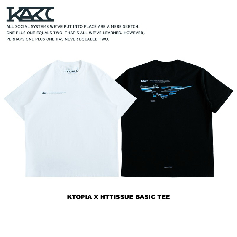 【illustrious】 KTOPIA X HTTISSUE - BASIC TEE 圖像 短袖 插圖 聯名 tee | 蝦皮購物