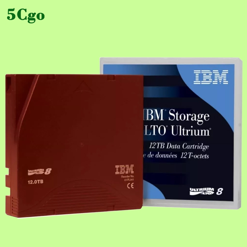 5Cgo.【含稅】全新IBM LTO-8 Ultrium8數據存儲備份資料磁帶12TB-30TB 01PL041 | 蝦皮購物