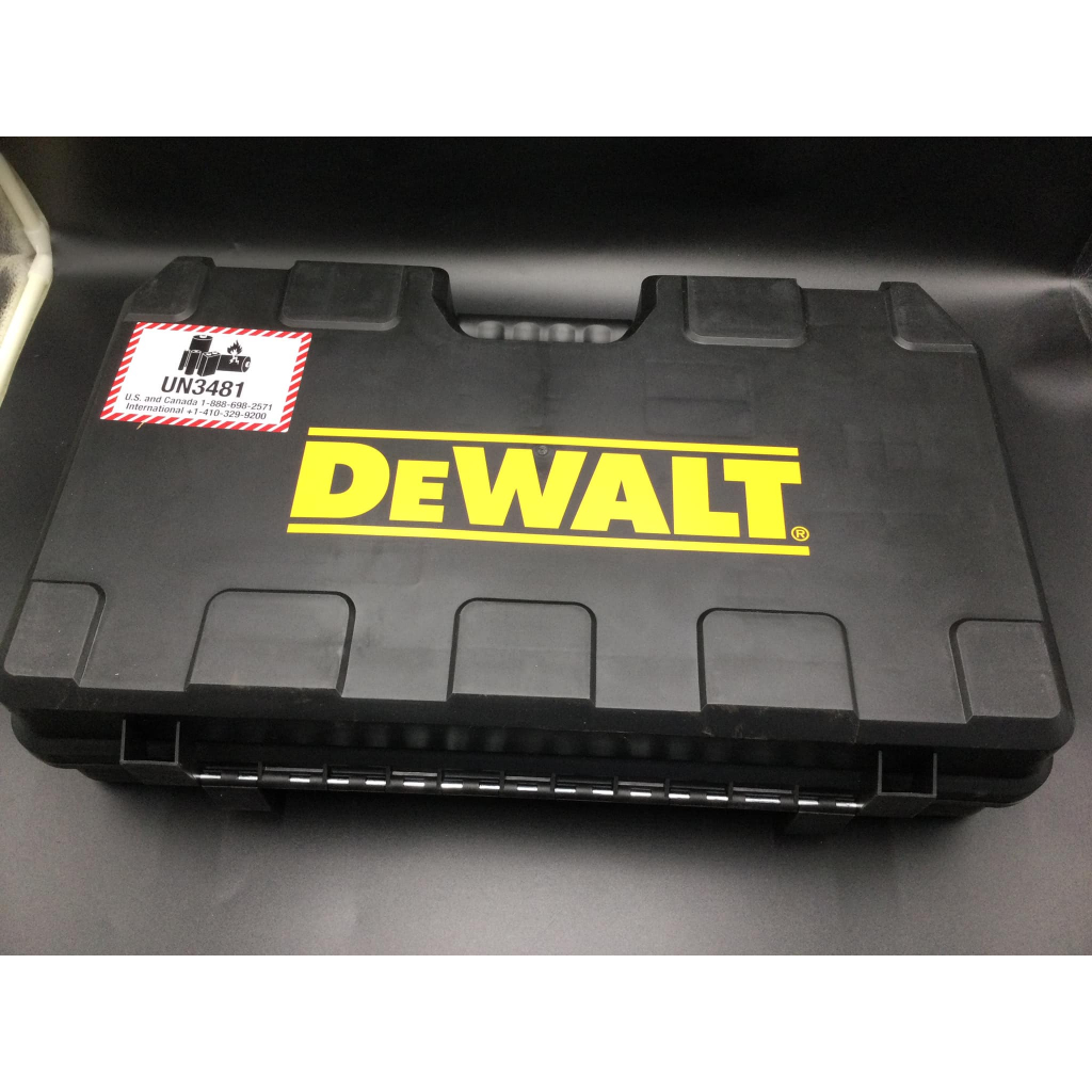 DEWALT 得偉 DCH263 20V 無刷 電動鎚鑽 充電槌鑽 三用 免出力 四溝 鎚鑽 空機含工具箱 | 蝦皮購物