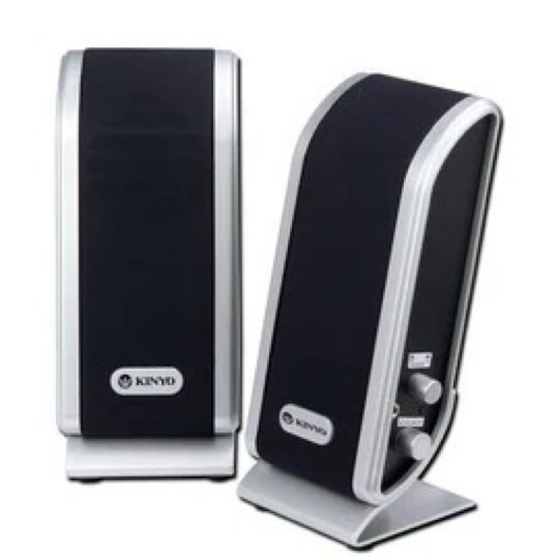 二手KINYO 耐嘉 PS-280 2.0 多媒體喇叭 音樂大師音箱 兩組一起賣只售200元 | 蝦皮購物