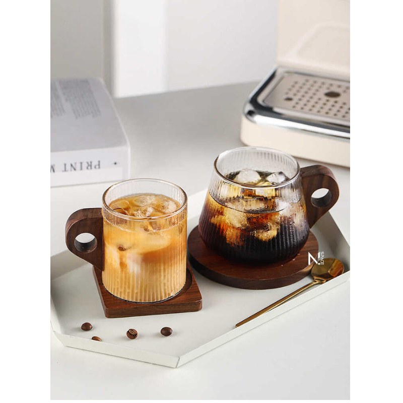 【N.SPACE】 Chubby Buddy & Slim Pal 咖啡專用玻璃 抗溫差 耐高溫 咖啡杯 咖啡玻璃杯 | 蝦皮購物