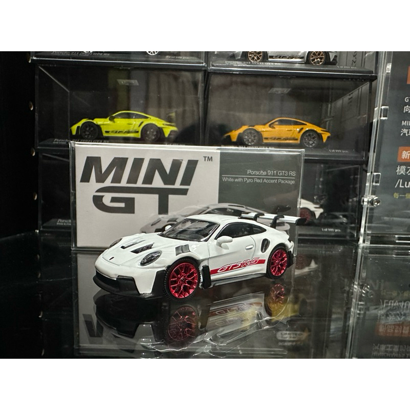 1/64 mini gt Porsche 911 gt3 rs 630 右駕版本 黑白兩色 總代理 | 蝦皮購物