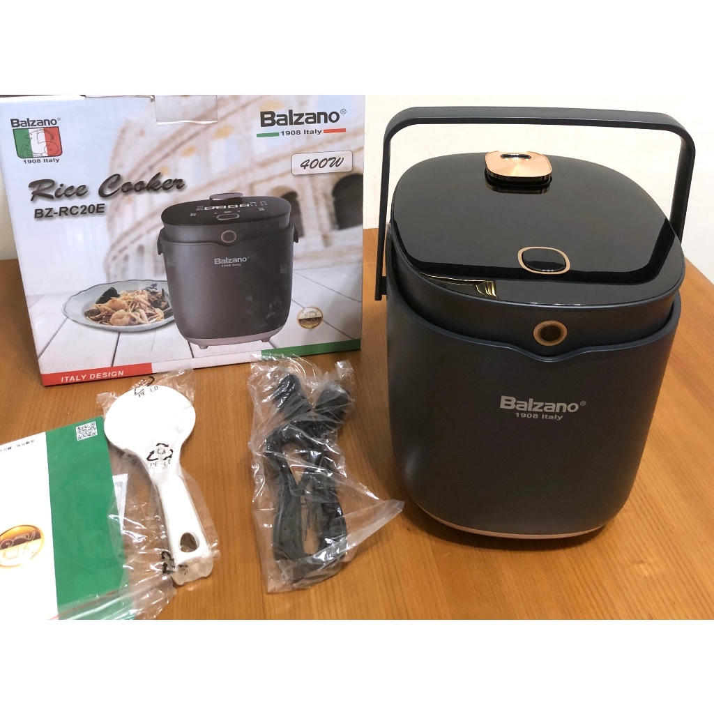 義大利 Balzano BZ-RC20E 3~4人份微料理智能電鍋 住宿及小家庭最佳選擇 原價3680元 | 蝦皮購物