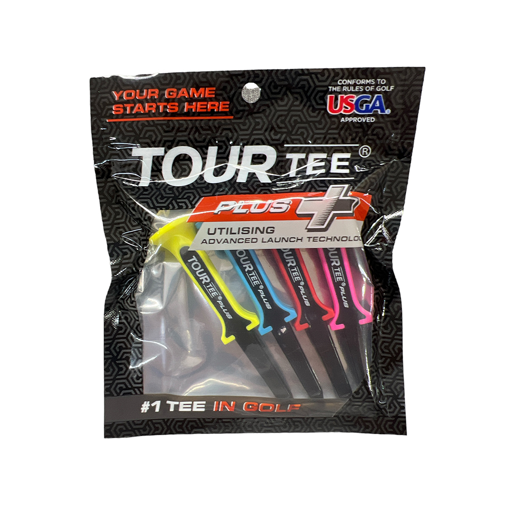 【TOUR TEE】TOUR TEE PLUS PACK 四色3.15"球梯組｜一包4支 | 蝦皮購物
