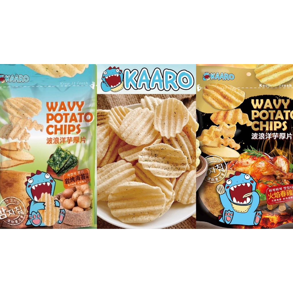 台灣【KAARO】波浪洋芋厚片130g[ajay] | 蝦皮購物