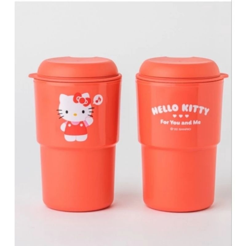 《全新正韓商品》全新現貨韓國正版三麗鷗Sanrio紅色凱蒂貓HELLO KITTY隨行杯360ml | 蝦皮購物