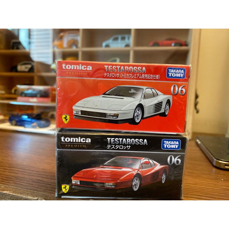 TOMICA PREMIUM 6 Ferrari TESTAROSSA 兩台一組 | 蝦皮購物