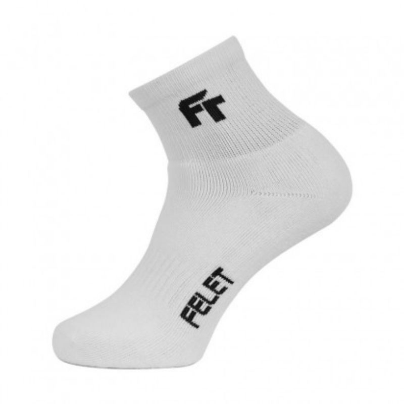 (台灣公司貨) 輝厲FELET Tournament socks 509 國際 Logo款中筒（黑、藍、橘、白）羽球襪 | 蝦皮購物