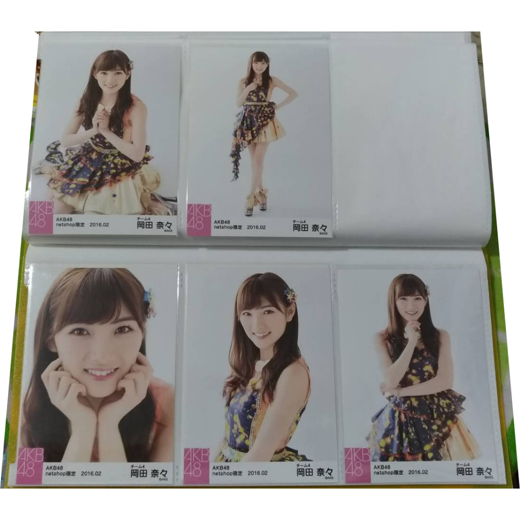 【十九歲】【轉賣-特價】AKB48 / STU48 岡田奈奈/岡田奈々 netshop限定 2016.02 生寫真 | 蝦皮購物