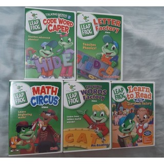 Leapfrog Learning DVDs 5-Pack | 蝦皮購物