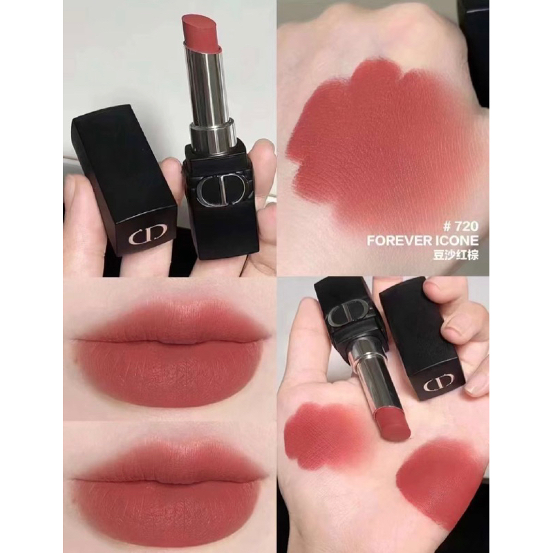 全新正品 Dior 迪奧超完美持久唇膏525 558 626 720 840 855防暈染 磨砂 霧黑管 口紅 | 蝦皮購物