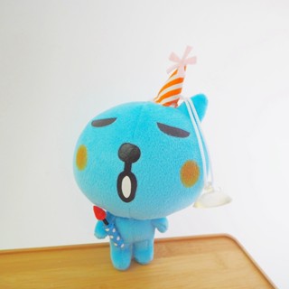 全新 2005年 qoo 有種果汁真好喝 藍色 布偶 懷舊 早期老物品味童趣收藏 | 蝦皮購物