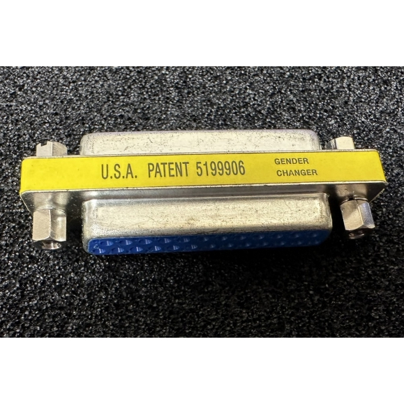RS232 DB25母對母轉接頭 PATENT 5199906 Gender changer | 蝦皮購物