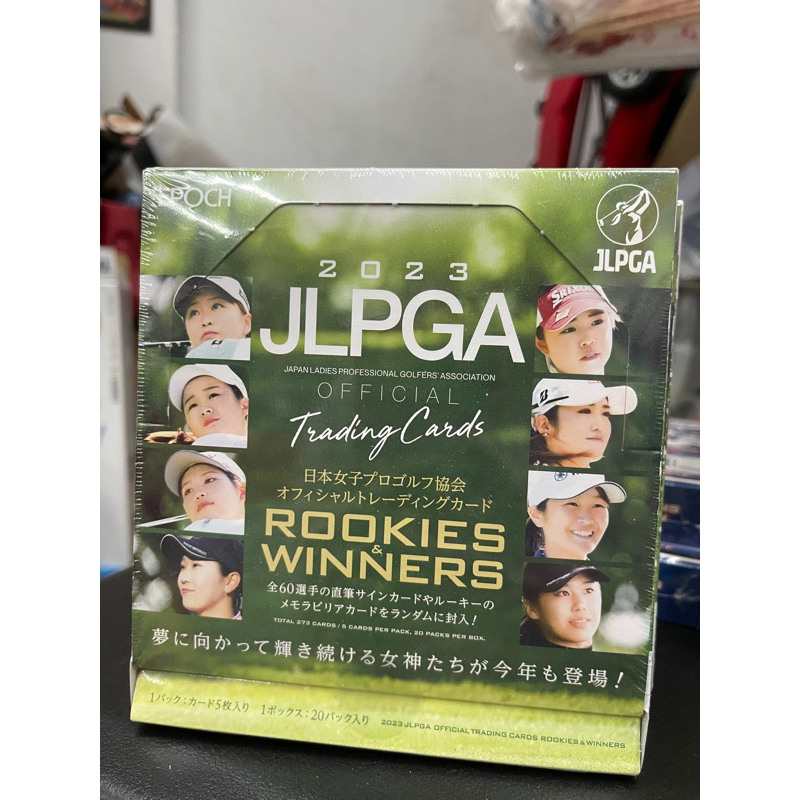 2023 Epoch JLPGA Official Golf Trading Card ROOKIES | 蝦皮購物