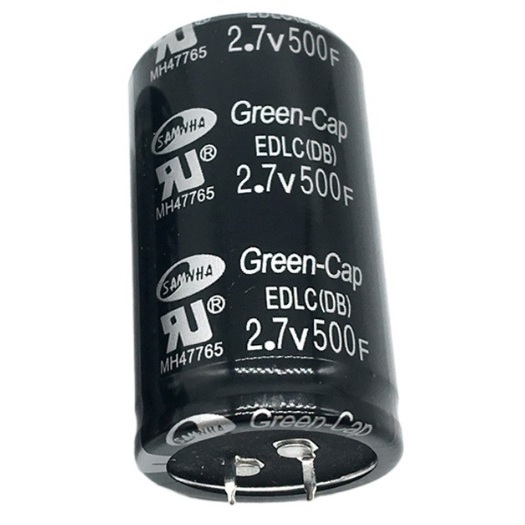 限時優惠 賣完為止 超級電容 法拉電容 EDLC（DB) 500F capacitance 雙電層電容 2.7V 電容 | 蝦皮購物