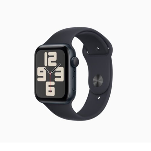 Apple Watch SE2 GPS ; 44mm午夜色鋁金屬錶殼搭配午夜色運動錶帶S/ M_ 台灣公司貨+錶貼＋錶套 | 蝦皮購物