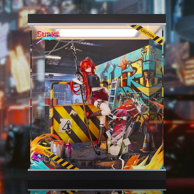 《Yao 挖寶趣》預售下單95折GSC 明日方舟 史爾特爾 自由//失效 VER. 42姐 PVC公仔 專用展示盒 | 蝦皮購物