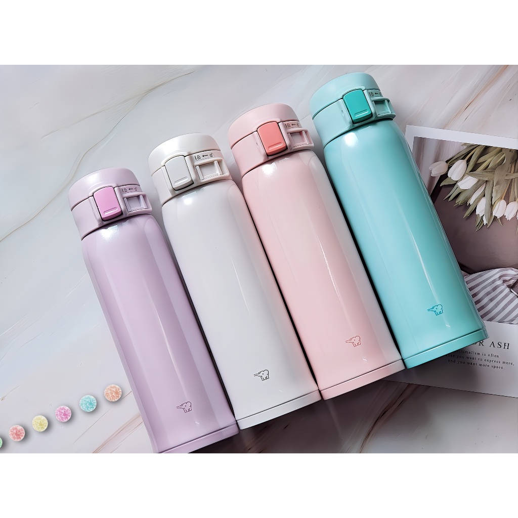 ZOJIRUSHI象印 超輕量彈蓋式不鏽鋼保溫杯 (SM-SR48E)480ml / (SM-SR60E)600ml | 蝦皮購物
