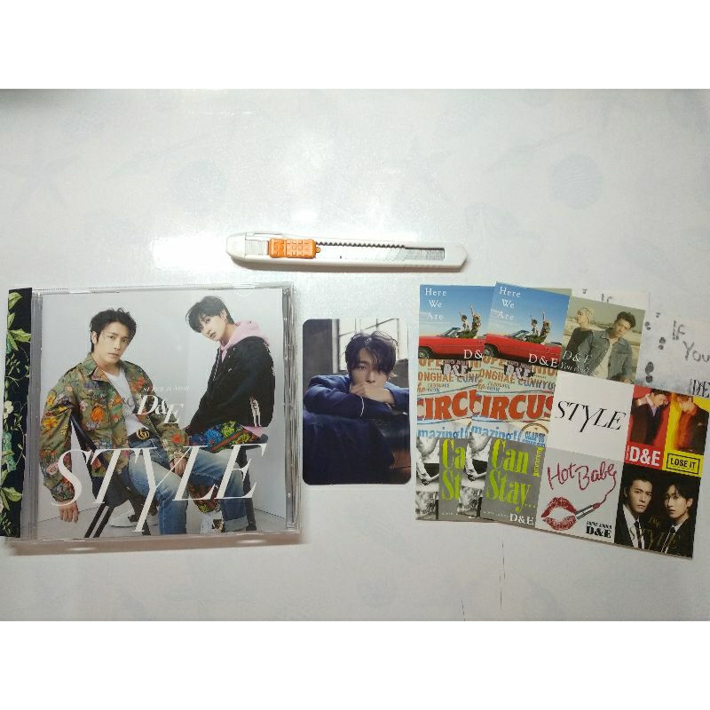 出清 日版 初回盤 Super Junior SJ D&E Style 全專 專輯 東海小卡 李東海 赫海 | 蝦皮購物