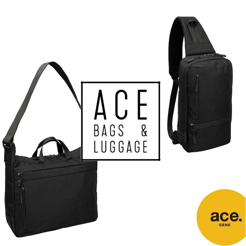 日本 ACE BAGS & LOGGAGE公事包/側肩包/單肩包/經典超輕量斜背包/側背托特包/船型單肩包/男用包/送禮 | 蝦皮購物