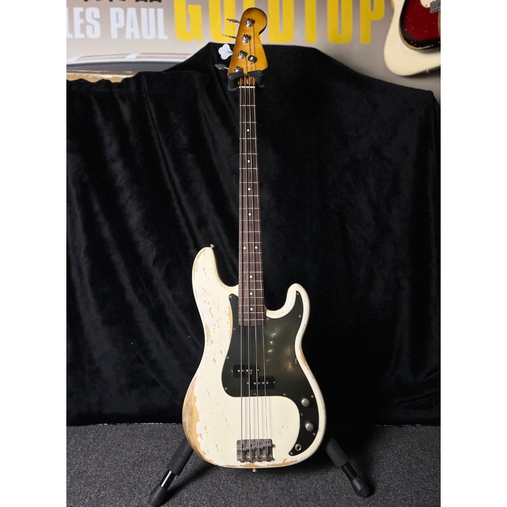 【名人樂器】正日本製 Custom Heavy Relic Vintage P- BASS 仿舊 復刻 舊化 | 蝦皮購物