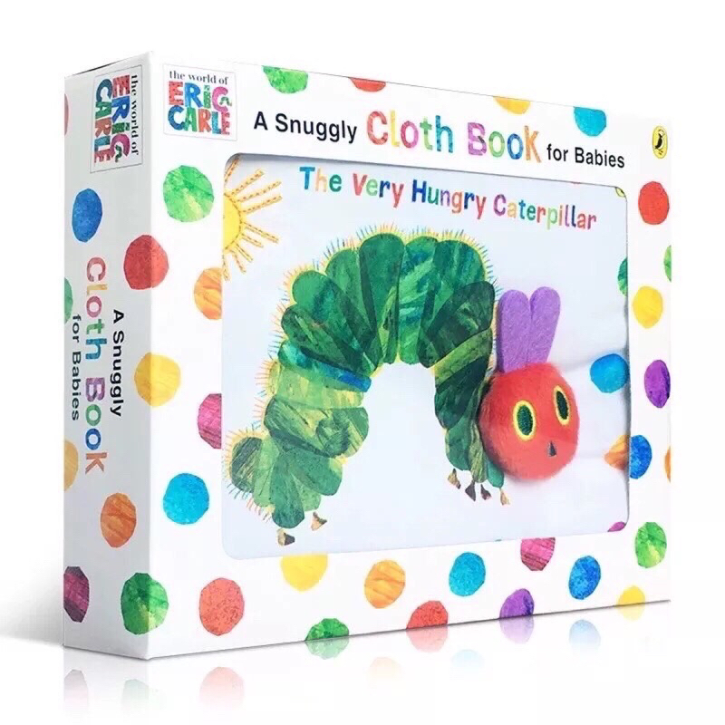 The Very Hungry Caterpillar Cloth Book好餓毛毛蟲布書 | 蝦皮購物