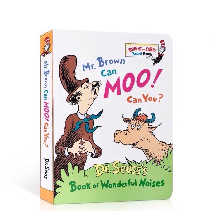 Mr. Brown Can Moo! Can You?蘇斯博士:布朗先生可以嚒嚒叫!你行麼Dr. Seuss's | 蝦皮購物