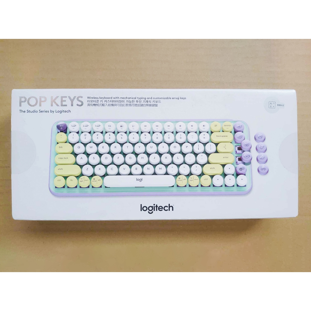 羅技Logitech POP KEYS 無線機械式鍵盤 | 蝦皮購物