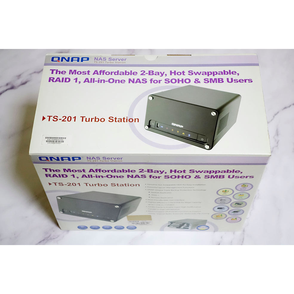 【故障機】威聯通 QNAP TS-201 網路儲存伺服器 (不含硬碟) | 蝦皮購物