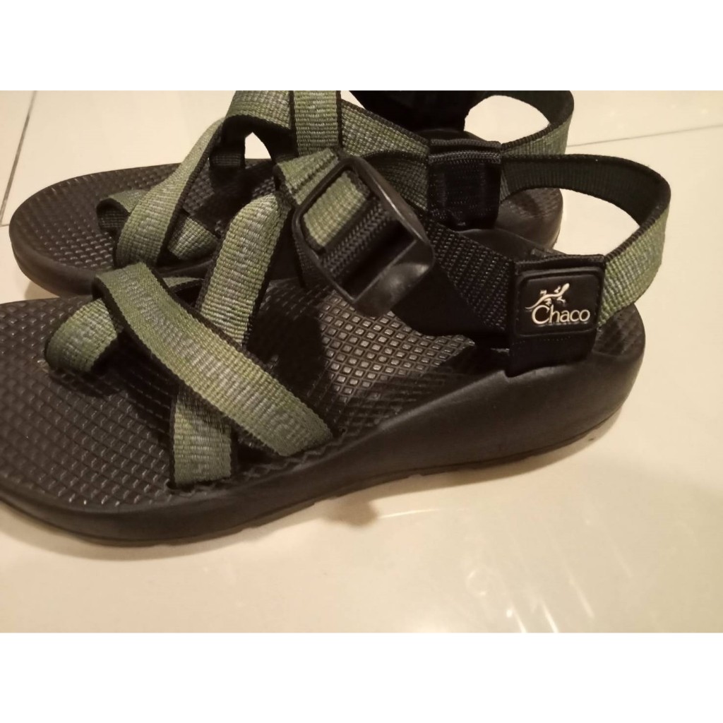 蟹老闆 Chaco 涼鞋 經典Z2 女用 6號 W6 軍綠 | 蝦皮購物