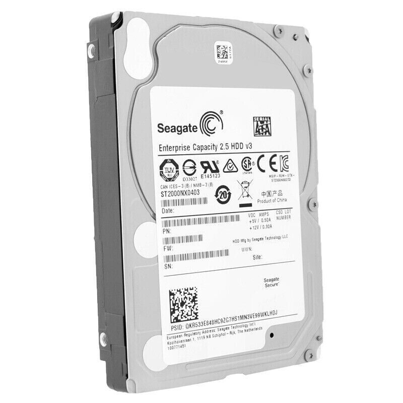 Dell/希捷 2T 7.2K 2.5吋 SATA 0CK3MN ST2000NX0403 伺服器 硬碟 | 蝦皮購物