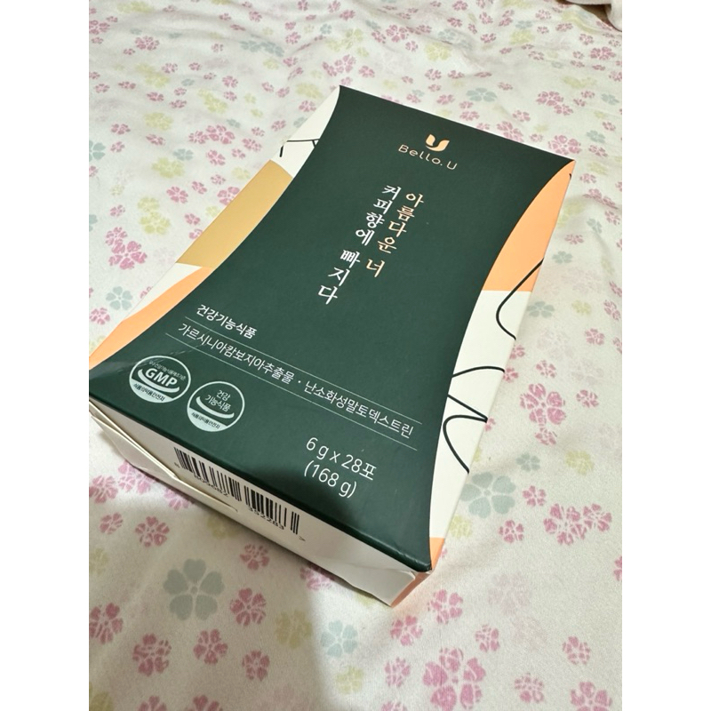 現貨 BELLO.U韓國藤黃果咖啡一盒 6g*28條 | 蝦皮購物