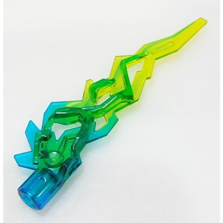 11302 6029331 綠色漸層黃 閃電箭 冰刃 火焰 武器 星戰/生化 [正版LEGO 樂高類] | 蝦皮購物