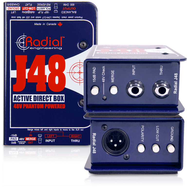 Radial J48 active DI box 主動式DI【帝米數位音樂】 | 蝦皮購物