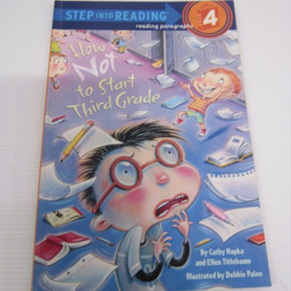「二手書」Step into Reading 4: How Not to Start Third Grade 英文讀本 | 蝦皮購物