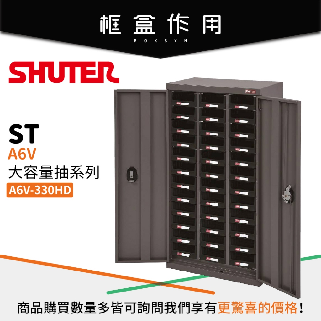 【樹德 Shuter】A6V-330HD 大容量抽屜零件櫃 30格抽屜 專業零件櫃 收納櫃 置物櫃 五金材料櫃 工具螺絲 | 蝦皮購物