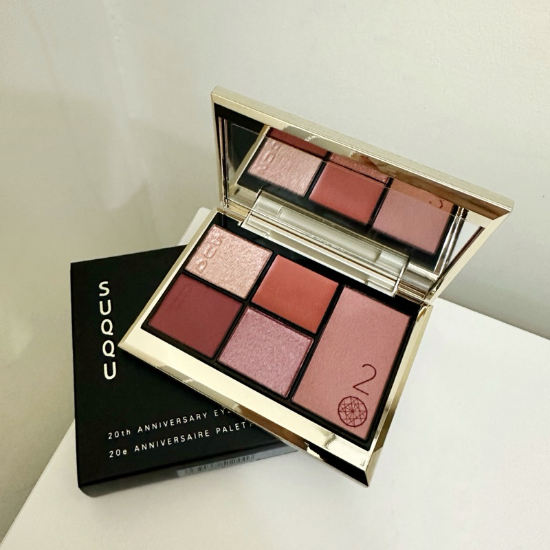 [全新現貨] SUQQU 20周年限定眼頰彩盤-102夢咲光 | 蝦皮購物